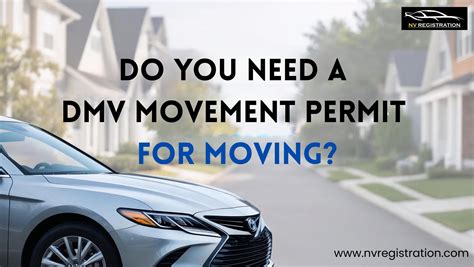 Do You Need A Dmv Movement Permit In Nevada Nv Registration