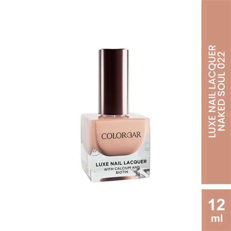 Buy Colorbar Luxe Nail Lacquer Naked Soul 22 Online