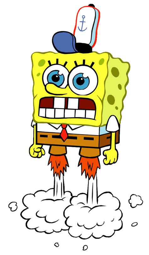 Spongebob Rocket Feet Activate 1 Png By Polexlim On Deviantart