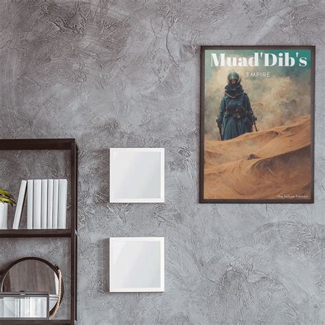 Book Lover Poster Fremen From The Future Arrakis Poster Muaddib