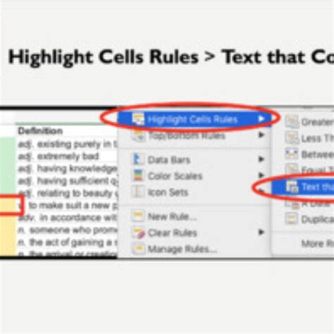 Microsoft Excel Introduction To Conditional Formatting Classful