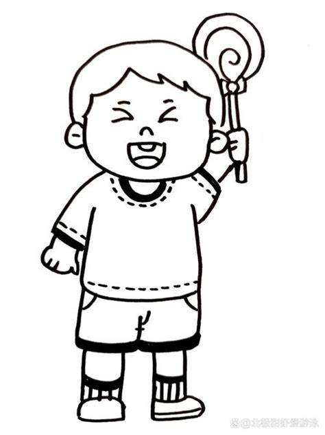 3 6岁儿童画人物 简笔画怎么画（共18张） 儿童画图片大全