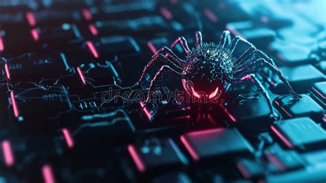 Malware Threat Detected By Antivirus Software Generative Ai Stock