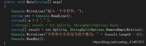 c 将字符串拆分成数组，截取字符串 c 中切割字符串为数组 csdn博客