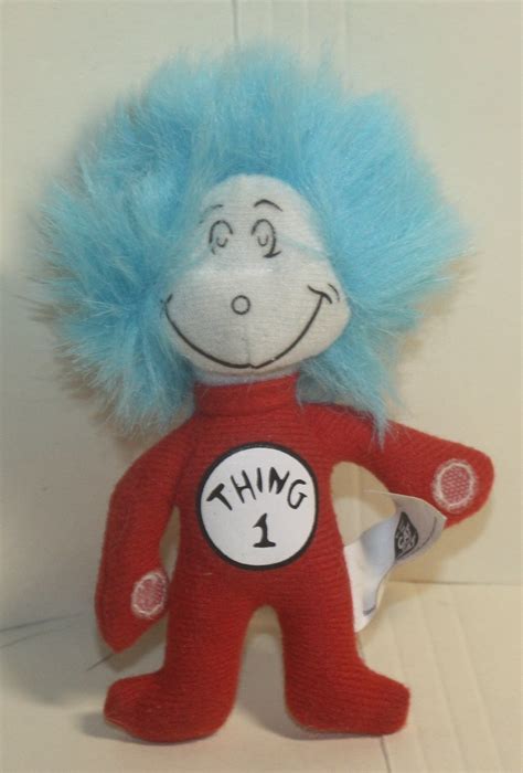 2004 Kelloggs The Cat In The Hat Thing 1 Mini Plush On Ebid United States 221415829