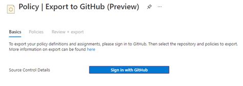 Microsoft Azure Manage And Export Azure Policies With Github
