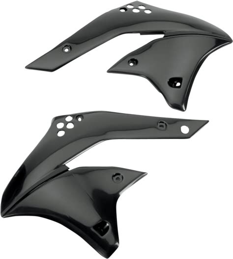 Ufo Radiator Shrouds Black Ka03767 001 Speed Addicts