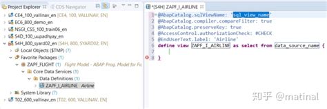 Sap Fiori的abap编程模型 Cds视图创建abap Cds创建视图表 Csdn博客