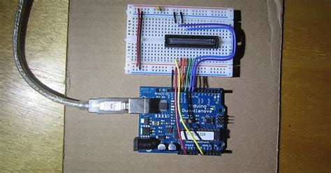 my first sketch tcd1201d linear ccd arduino
