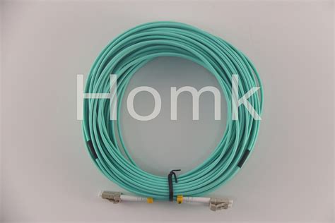 LC LC OM3 20Meter DX Fiber Patch Cord Shenzhen Homk Telecom Tech Co Ltd