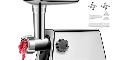 Електрически месомелачки с приставки за домати в