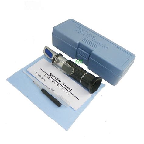 Handheld Brix Refractometer For Food Sugar Beer Br Grandado