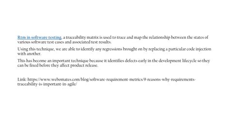 Ppt Rtm In Software Testing Powerpoint Presentation Free Download Id 12086747