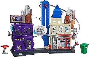 Marvel Spider Man Venomversus Web Slinging City Playset With 4 Inch 10