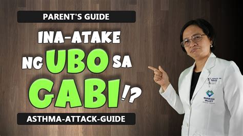 Ubo Ng Ubo Ang Bata Sa Gabi Baka Hika O Asthma Na Yan Doc A