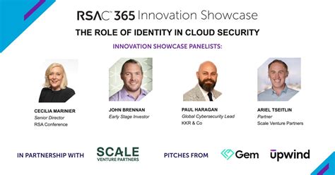 Rsa Conference On Linkedin Rsac 365 Innovation Showcase The Role Of Identity In Cloud Security