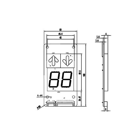 Manufacturers Best Quality Elevator Board Panel Floor Components Binary