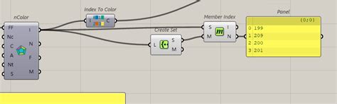 Randomly Select Objects And Create 4 Color Groups Grasshopper