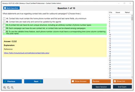 Genesys Cloud Certified Professional Contact Center Administration Gcp Gc Adm Practice Exam