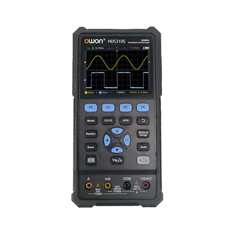 Owon Hds320s 200mhz 2ch Handheld Oscilloscope Owontechnologyeu