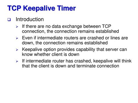 Ppt Tcp Timeout And Retransmission Powerpoint Presentation Free Download Id4323333