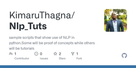github kimaruthagna nlp tuts sample scripts that show use of nlp in python some will be proof