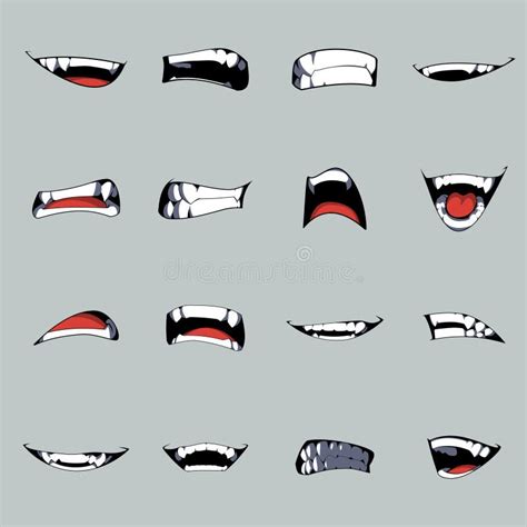 Mouth Vector Cartoon