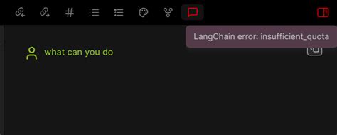 langchain error insuffiecient quota · issue 116 · logancyang