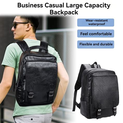 Business Laptop Backpack Simple Commuting Waterproof Travel Backpack