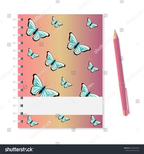 Notebook Pen Vector Illustration Stock Vector Royalty Free 1956634453 Shutterstock