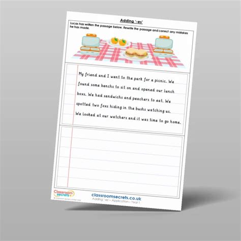 Year 1 Adding Es Application Resource Classroom Secrets