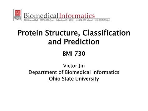 Ppt Protein Structure Prediction Powerpoint Presentation