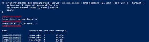 powershell write synchronously to the command line inside a foreach