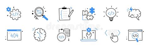 Software Engineer Doodle Stock Illustrations 189 Software Engineer