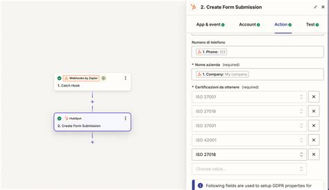 How To Map Dropdown Options In A Form Input Field And Send The Data To Hubspost With A Webhook