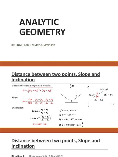Analytic Geometry Pdf Ellipse Circle