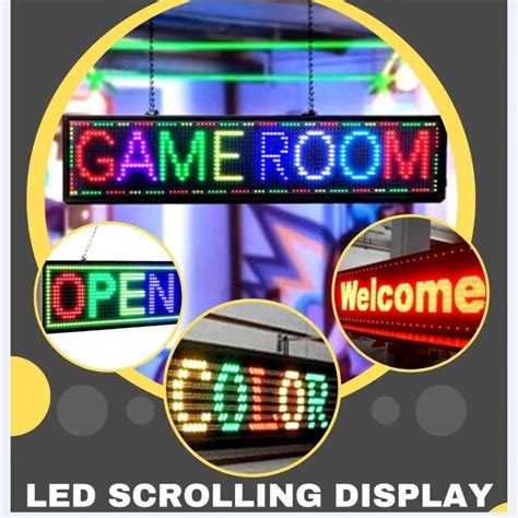 Led Scrolling Displays Scrolling Text Led Display