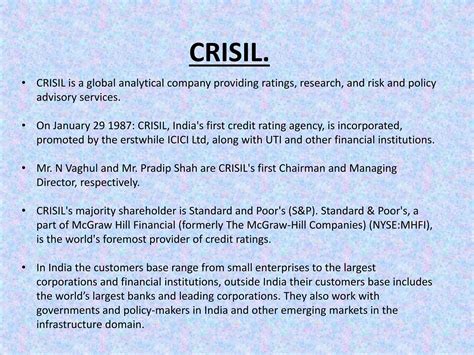 Credit Rating Agency Pptx Business Accounting And Finance Business