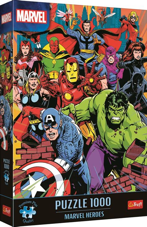Marvel Heroes Trefl 1000 Pieces Uk