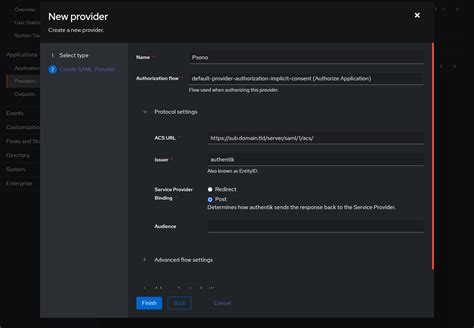 Authentik As Saml Idp For Sso Psono Documentation