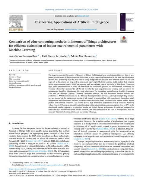 Pdf Comparison Of Edge Computing Methods In Internet Of Things