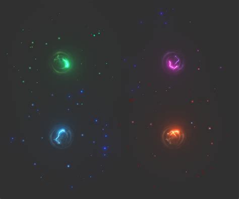 Artstation Unity Ui Vfx Package Vol1 Vol4 Visual Effects Game Assets