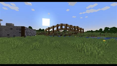как построить мост в майнкрафт Youtube