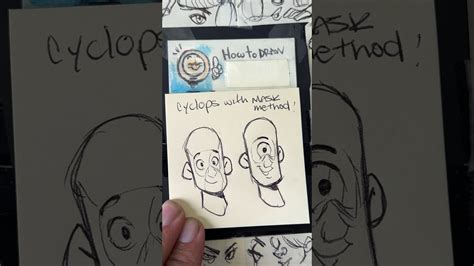 How To Draw Faces Using The Mask Method Youtube
