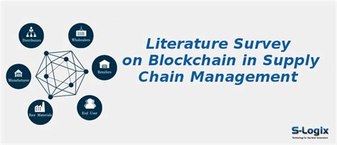 Blockchain Survey Papers In Supply Chain Management S Logix