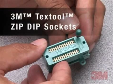 Zip Dip Sockets 3m™ Digikey
