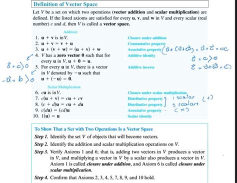 Solved 1 Let V A B Abc E R B 1 With Addition And Scalar