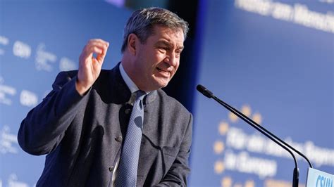 Markus Söder Csu Kündigt An Gender Verbot In Bayern Regional Bild De