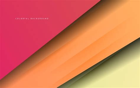 Premium Vector Abstract Overlap Layer Multicolor Background