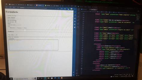 Jonas B No Linkedin Revendo Matéria Da Faculdade Html Criando Formulário Para Um Pequeno